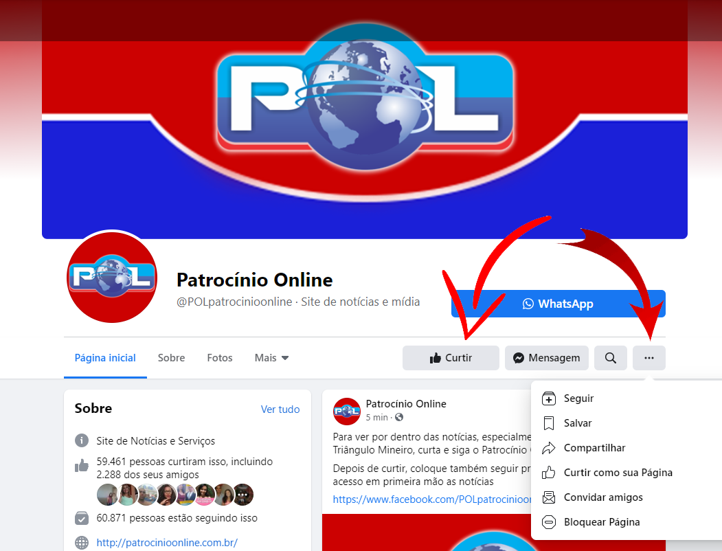 Saiba como ter acesso em primeira mão nas redes sociais as notícias do POL Saiba como ter acesso em primeira mão nas redes sociais as notícias do POL